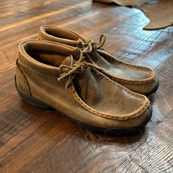 Twisted X | Shoes | Twisted X Lace Up Barely Worn Size 3 Kids | Poshmark